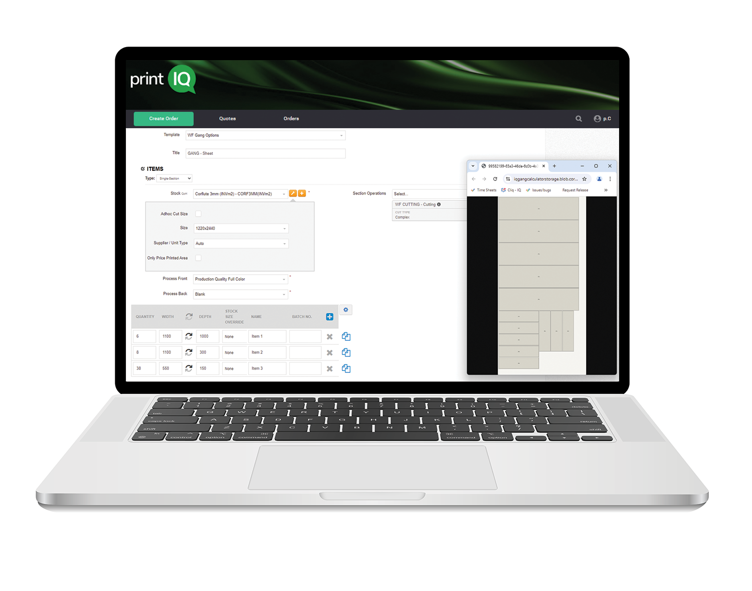 Gang Module - printIQ